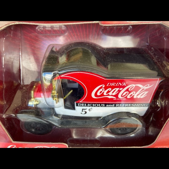 Coca Cola | Office | Nib Coca Cola Ford Model T Bank Heavy Die Cast ...